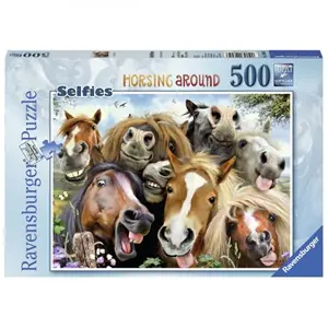 Ravensburger Ravensburger puzzle (slagalice) - Konji se slikaju (RA14695)