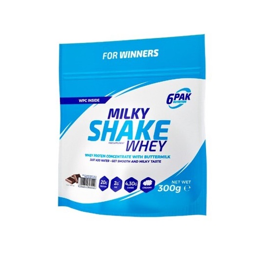 6PAK Milky Shake Whey (300g)