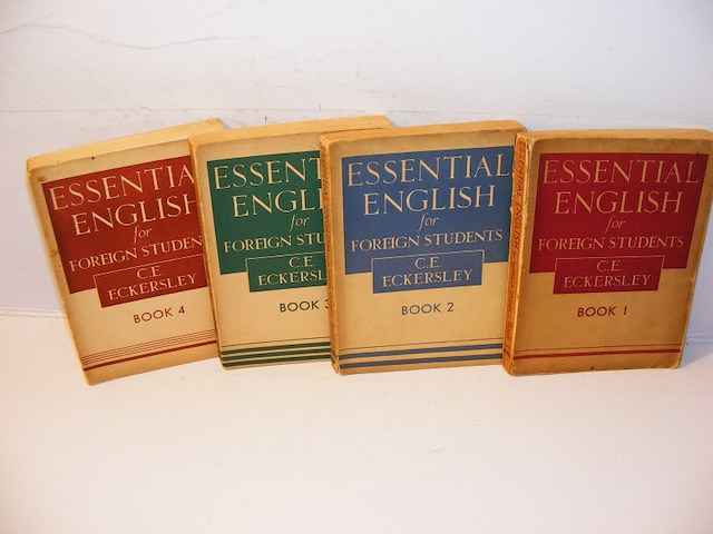 Essential english for foreign students 1-4 Eckersley