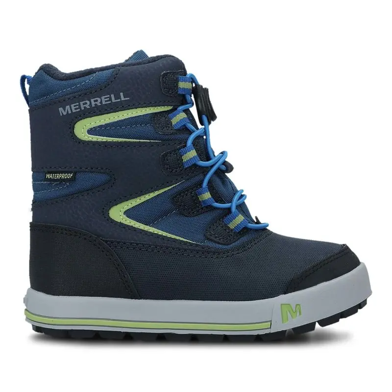 MERRELL Čizme za dečake Snow Bank 3.0 WTRPF teget