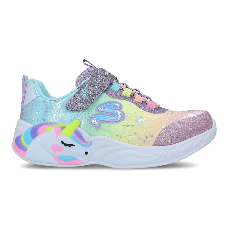 SKECHERS Patike za devojčice S Lights-Unicorn Dreams šarene