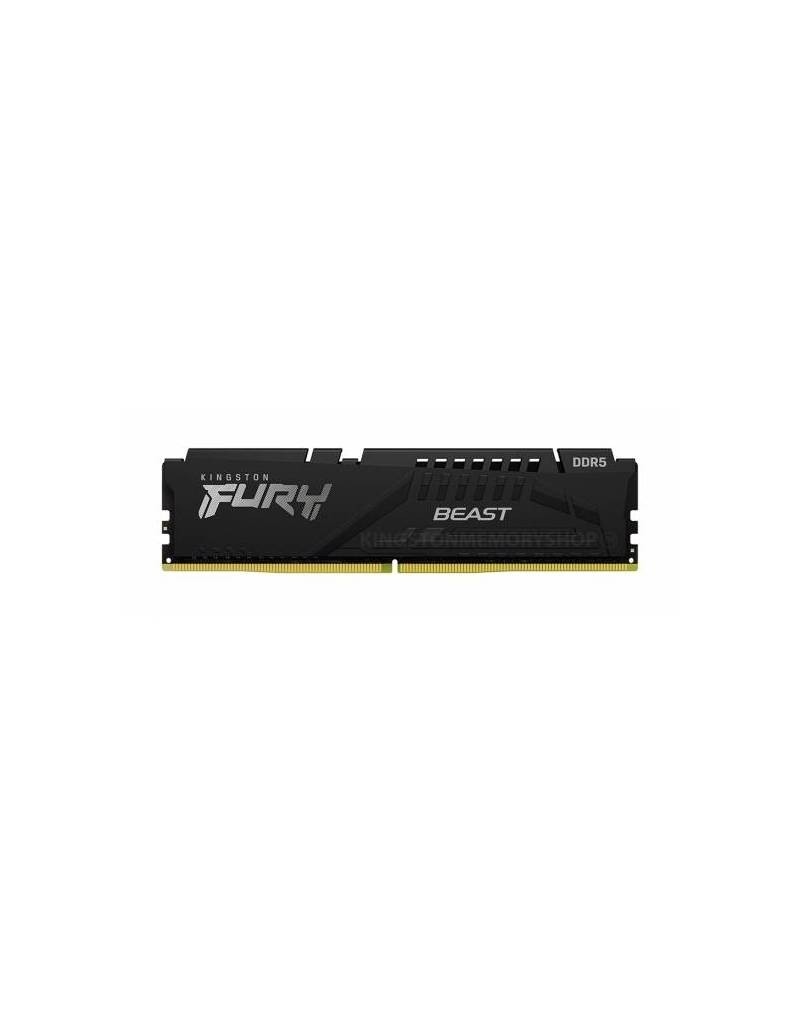 KINGSTON DIMM DDR5 16GB 5200MT/s KF552C36BBE-16 Fury Beast black EXPO