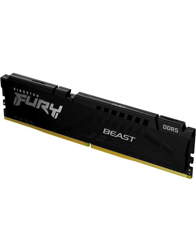 KINGSTON DIMM DDR5 16GB 5600MT/s KF556C40BB-16 Fury Beast Black