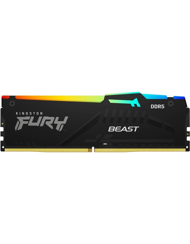 KINGSTON DIMM DDR5 16GB 6000MT/s KF560C40BBA-16 Fury Beast RGB XMP