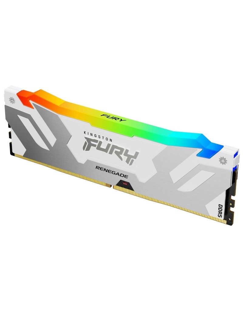 KINGSTON DIMM DDR5 16GB 6800MT/s KF568C36RWA-16 FURY Renegade RGB White XMP