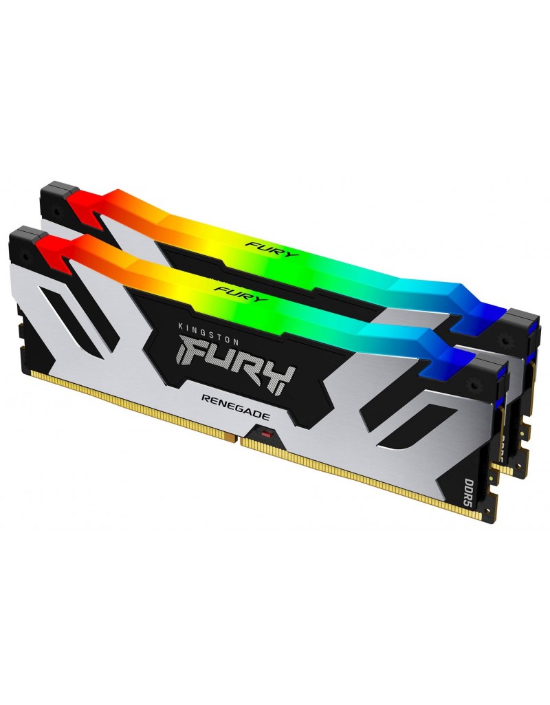 KINGSTON DIMM DDR5 32GB (2x16GB kit) 7200MT/s KF572C38RSAK2-32 FURY Renegade RGB XMP