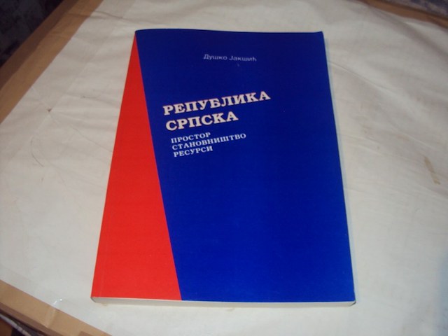 Republika Srpska,prostor,stanovnistvo,resursi Jaksic