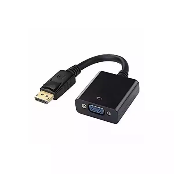 E-GREEN Adapter-konverter Linkom Displayport M - VGA F crni