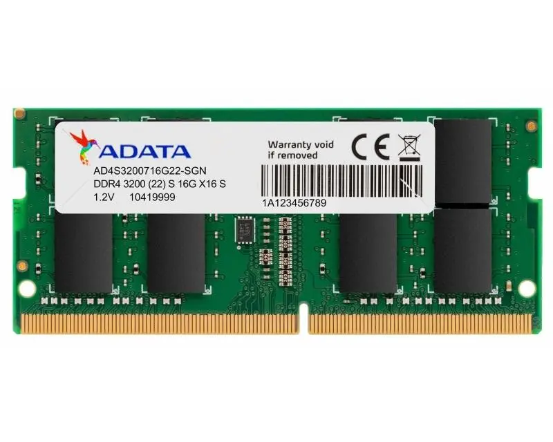 A-DATA AD4S320016G22-SGN DDR4 SODIMM 16GB 3200Mhz