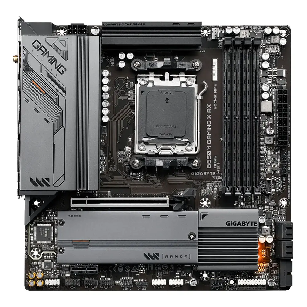 GIGABYTE Matična ploča B650M GAMING X AX rev. 1.x crna