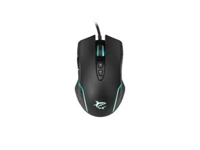 WHITE SHARK GM-5003 Azarah Gaming miš, Optički, 6400 DPI, Crni