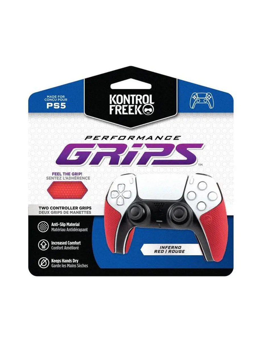 KONTROLFREEK Džojstik Performance Grips Playstation 5 crvena