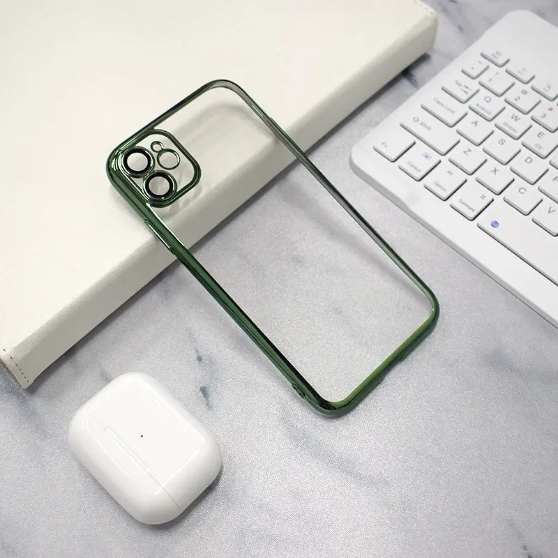 Maska Ultra thin Plating za iPhone 11 zelena