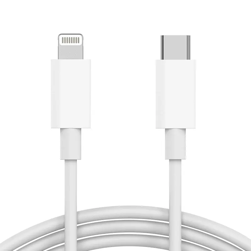 USB data kabl PD za iPhone Type C na lightning 3A HQ 1m beli