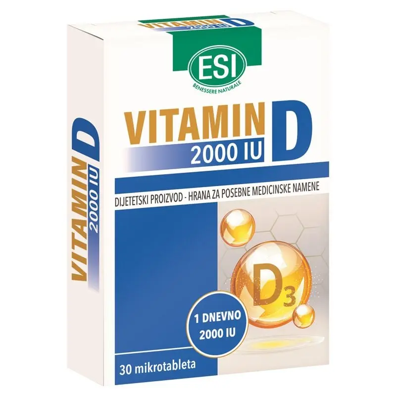 BGB ESI Vitamin D 2000 IU A30
