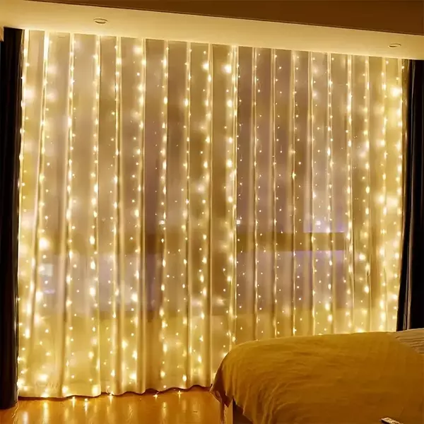 Novogodišnja LED zavesa