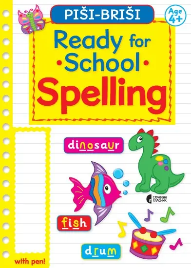 Ready for School: Spelling (age 4+)