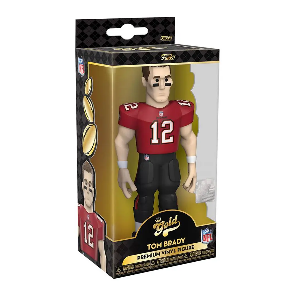 FUNKO Figura NFL: Buccaneers Tom Brady Gold 5"