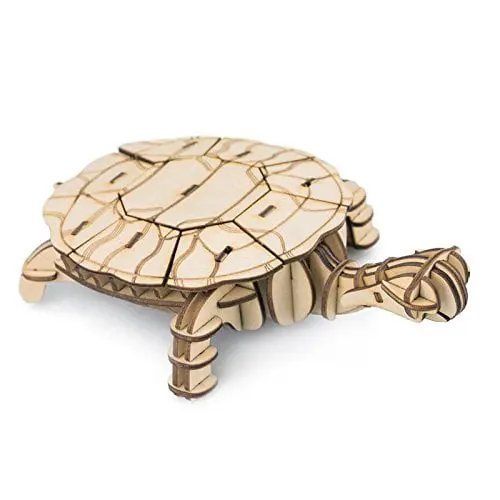 ČAROLIJASHOP 3D Drvena slagalica – Kornjača