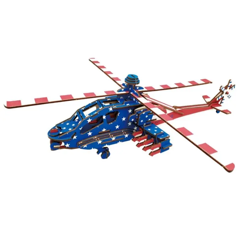 ČAROLIJASHOP 3D Slagalica - Helikopter američki apač