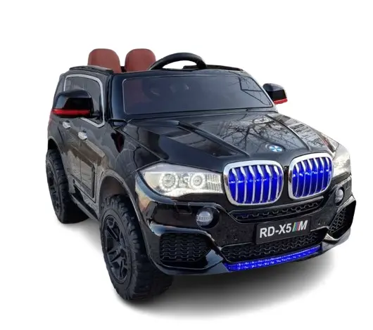 STIV Dečiji auto na akumulator BMW X5 RD 500, DVD ekran, Crni