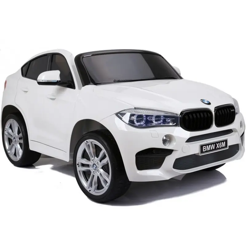 STIV Dečiji auto na akumulator BMW X6M, 120W motor, Beli