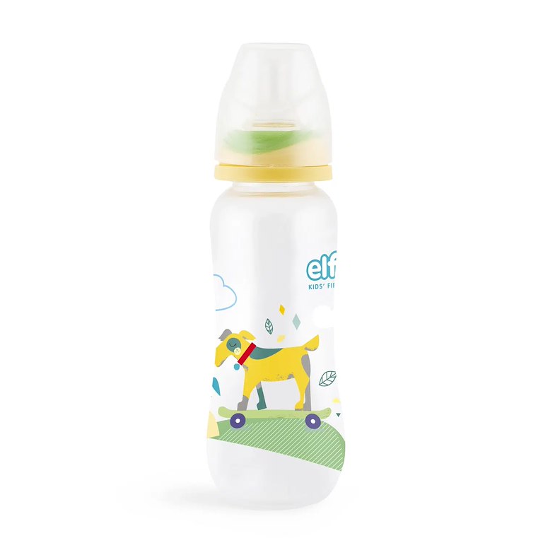 ELFI Plastična flašica – super clear FUN IN THE PARK, 250 ml Kuca