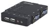 Intellinet KVM 4 portni compact switch USB sa kablovima