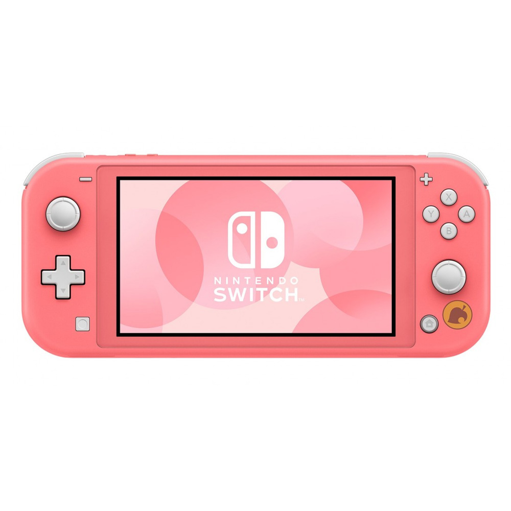 Nintendo Switch Lite Console (Coral) + Animal Crossing New Horzions (CIAB)