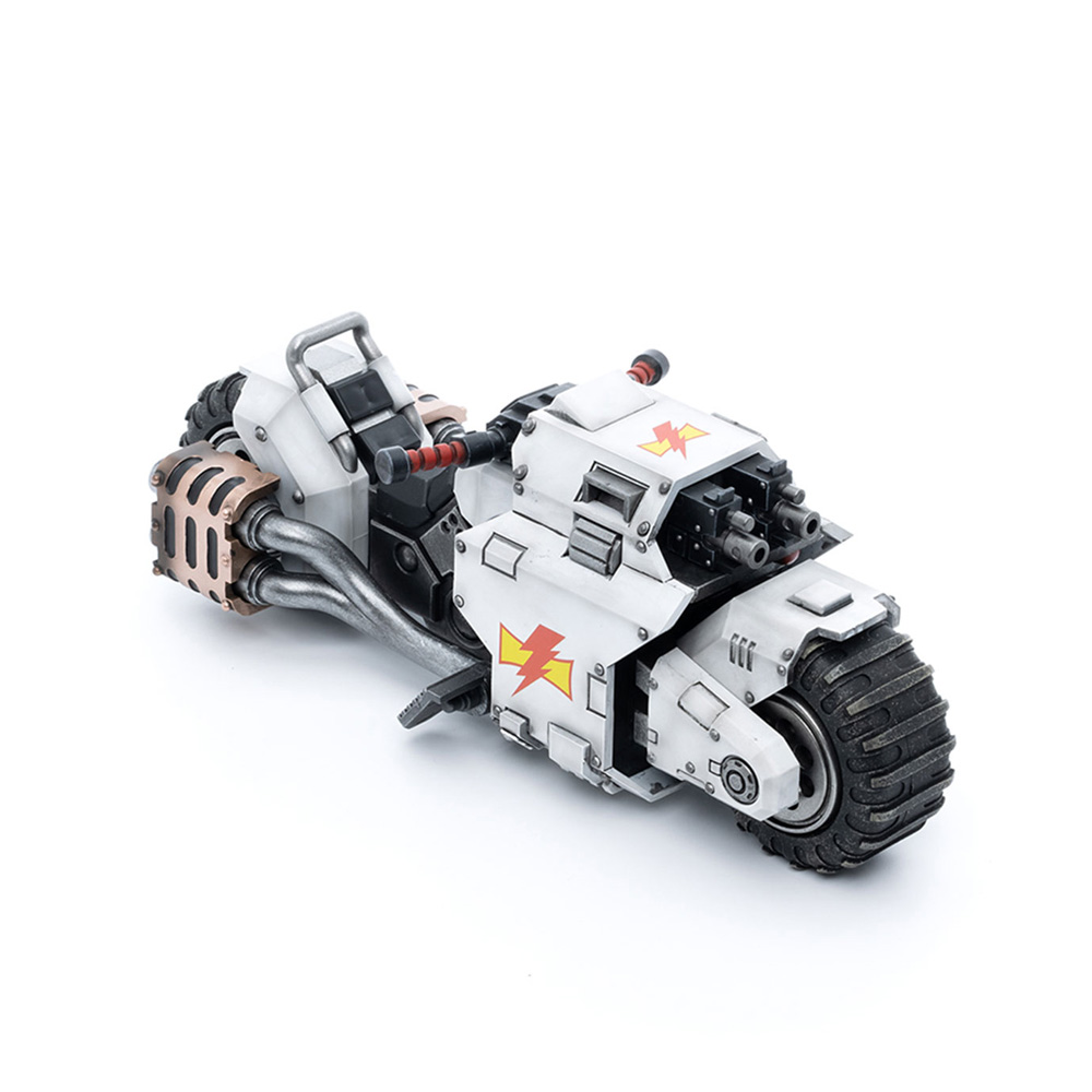 Warhammer 40k Vehicle 1/18 White Scars Raider-pattern Combat Bike (22 cm)