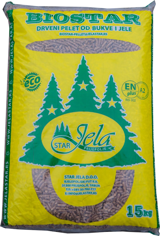 PELET JELA STAR 15 KG