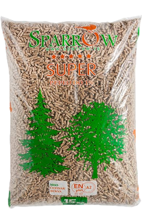 PELET SPARROW SUPER 15 KG