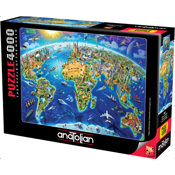 Anatolian Puzzle Icons of the World 4000 pcs 152021