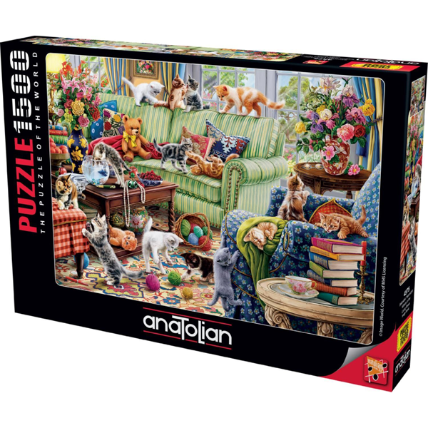 Anatolian Puzzle Naughty People in the Living Room 1500 pcs 145757