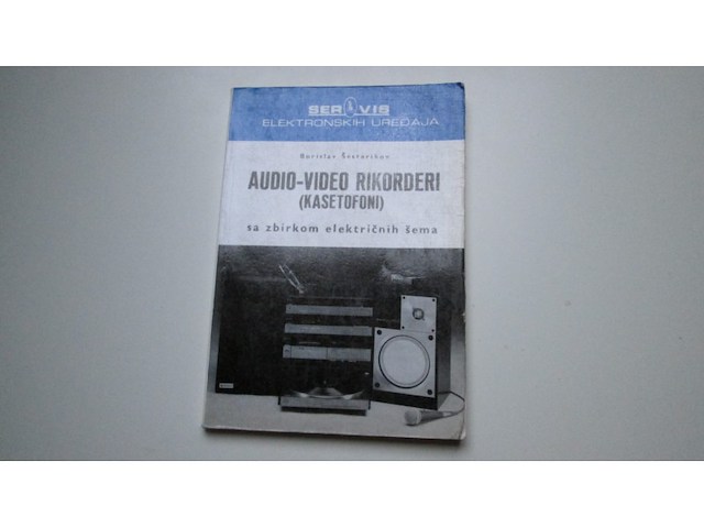 Audio - video rikorderi i kasetofoni