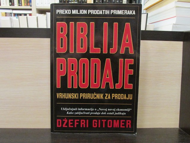 BIBLIJA PRODAJE - Džefri Gitomer