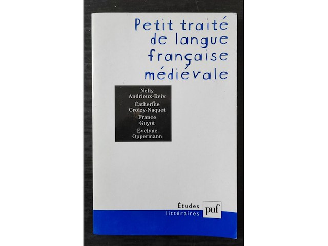 Petit traité de langue française médiévale