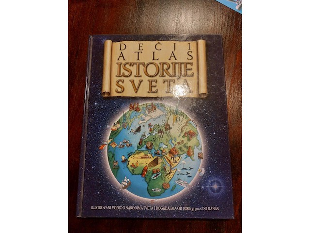 Sajmon Adams Dečji atlas istorije sveta