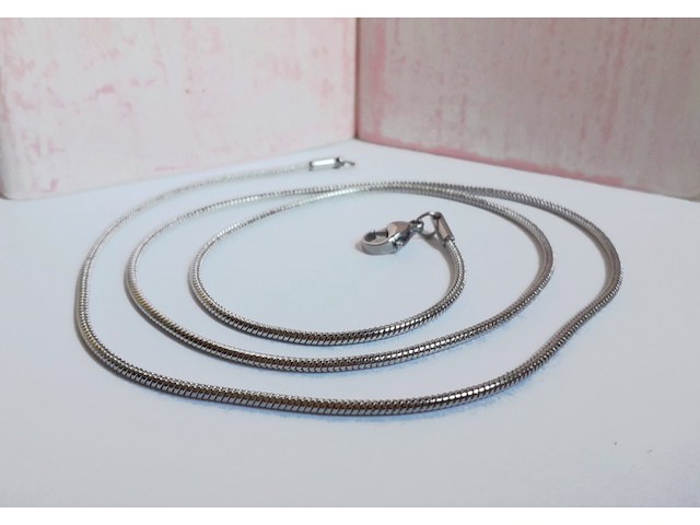 Stainless steel zmijski lanac (sajla) 50 cm