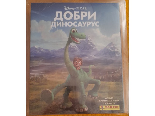 Dobri dinosaurus, Panini, Album i kompletan set sličica