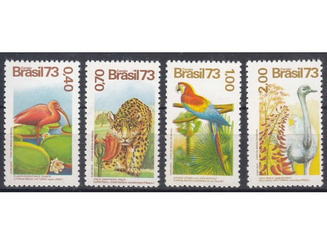 Brazil 1973 Fauna serija **
