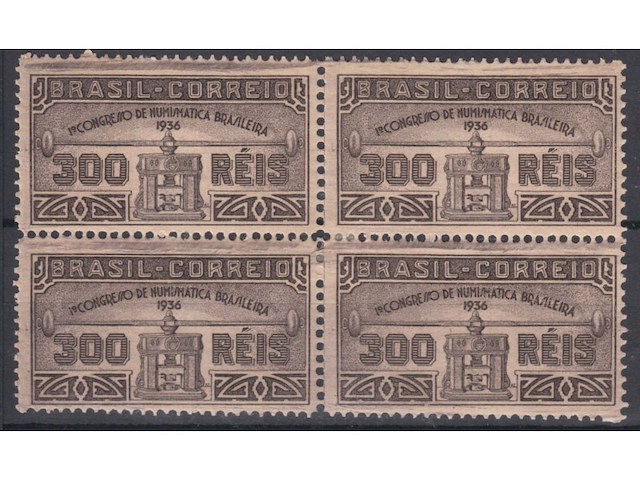 Brazil 1936 četverac *