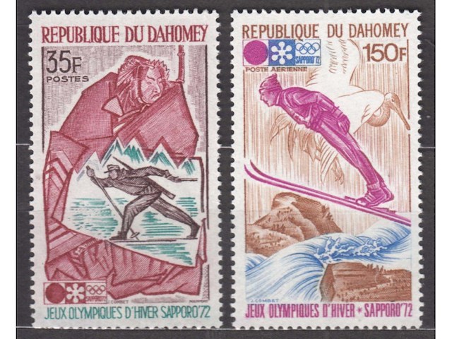 Dahomej 1972 serija ** Zimski Sportovi
