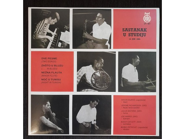 Sastanak U Studiju LP10`` UK 2002 MINT