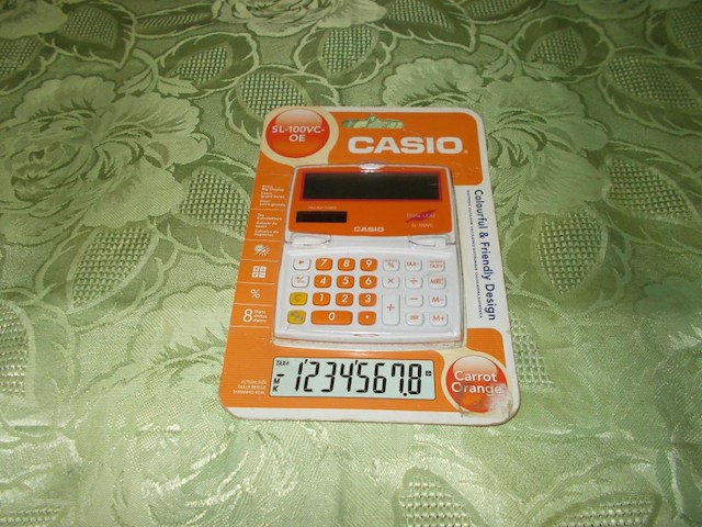 Casio SL-100VC-OE kalkulator - NOVO