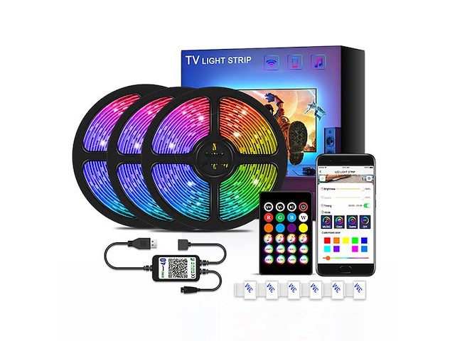 Bluetooth LED traka za TV RGB 3m