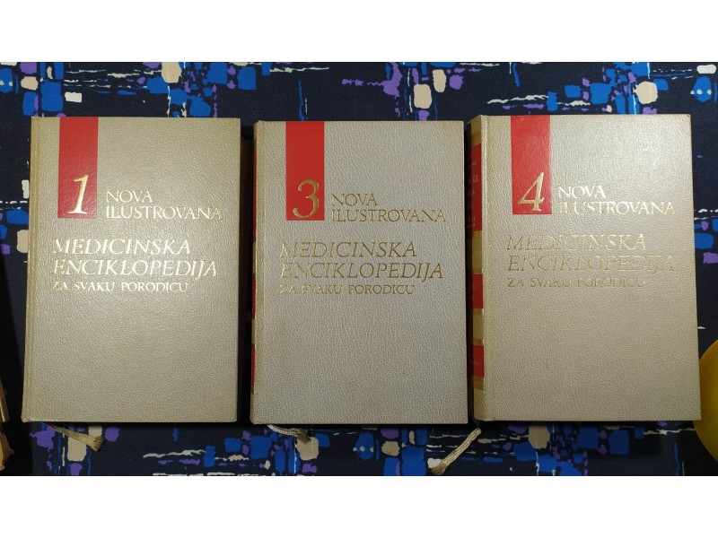 NOVA ILUSTROVANA MEDICINSKA ENCIKLOPEDIJA 1,3,4