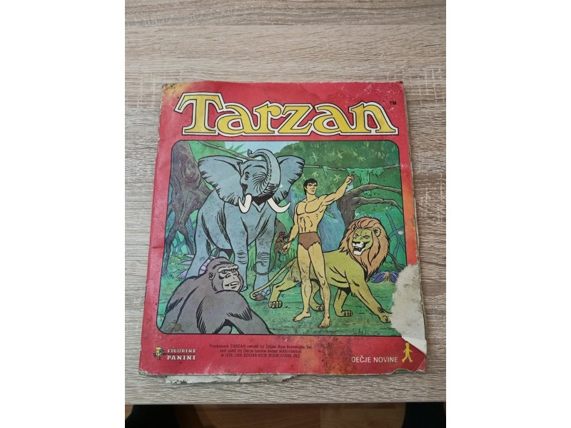Tarzan album i 168 živih sličica