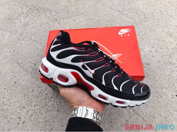 Nike Air Max Plus TN Black University Red