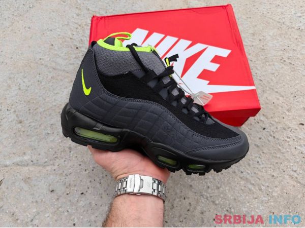 Nike Air Max 95 Sneakerboot Anthracite Volt